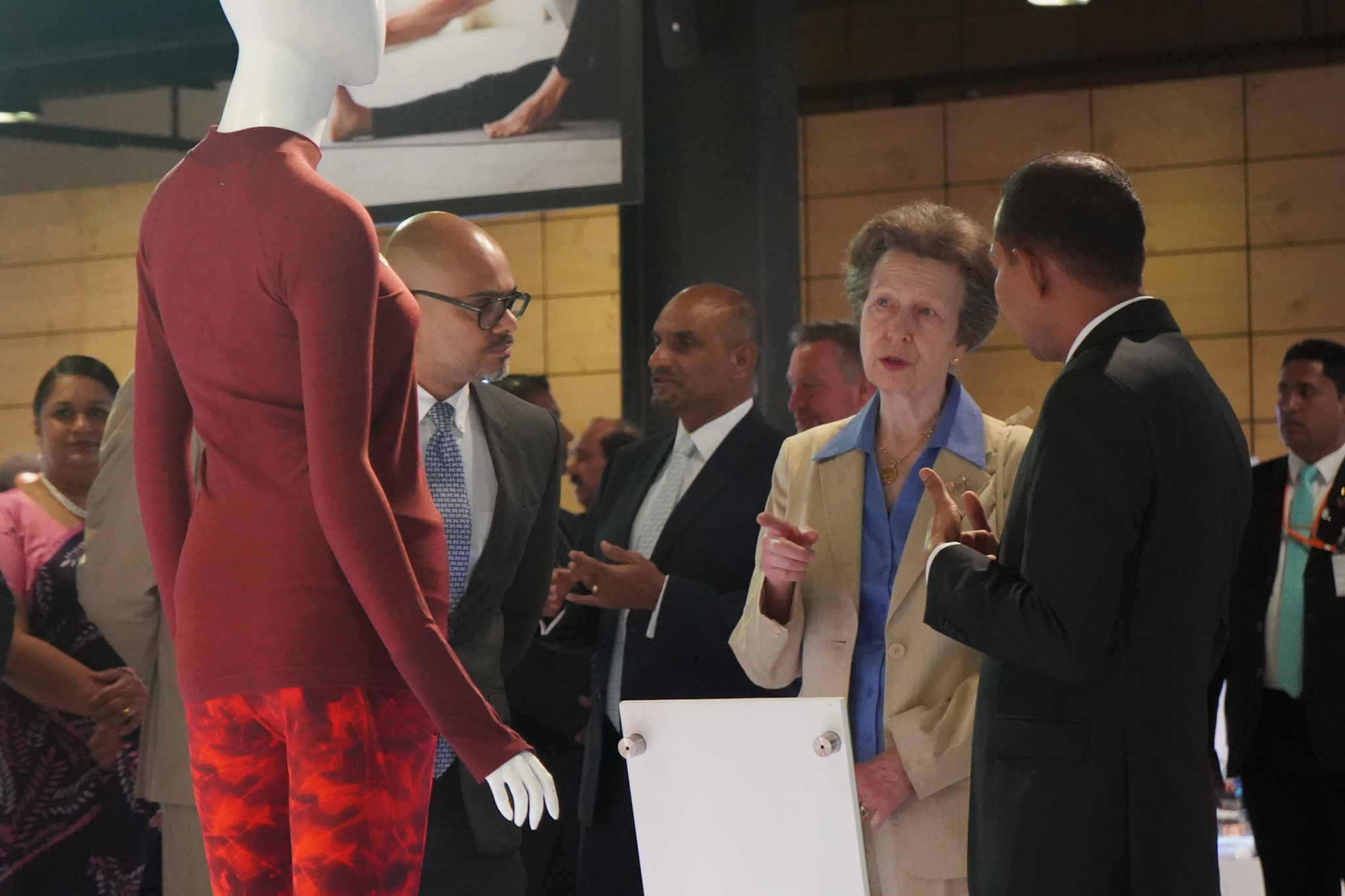 HRH Princess Anne visits MAS Holdings as the first stop on her Official ...